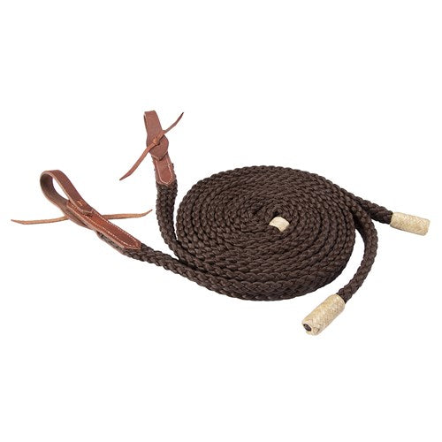 Fort Worth Flat Poly Split Reins with Water Tie Ends – Horse Torque ...