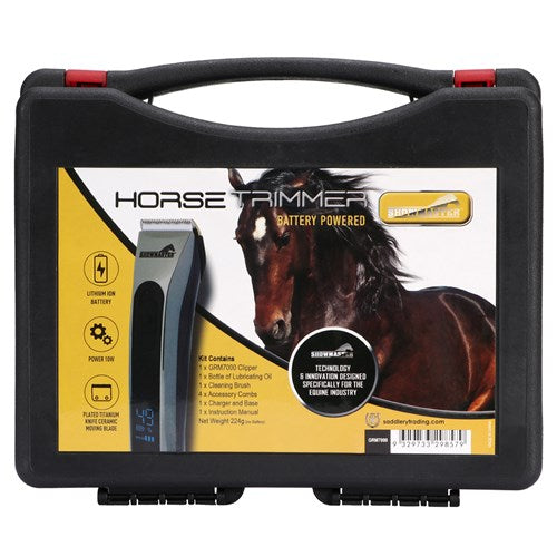 Showmaster Battery Powered Horse Clippers – Horse Torque Saddlery