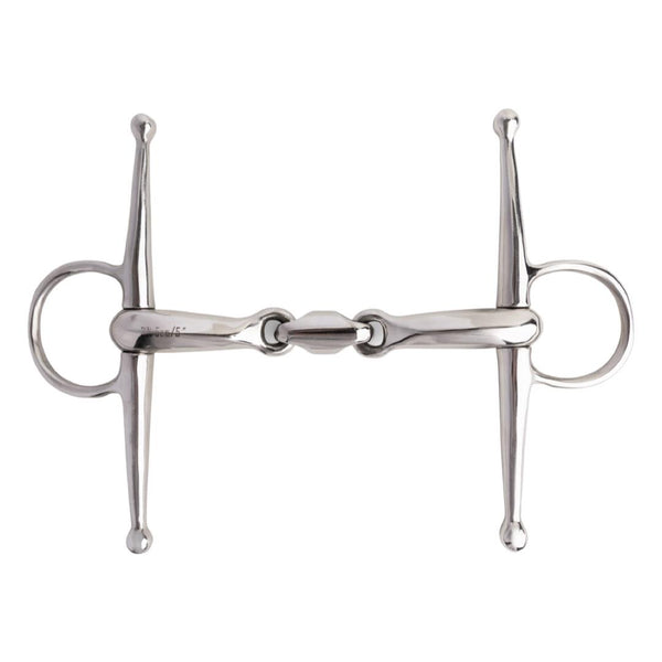 Full Cheek Double Jointed Snaffle Bit – Horse Torque Saddlery