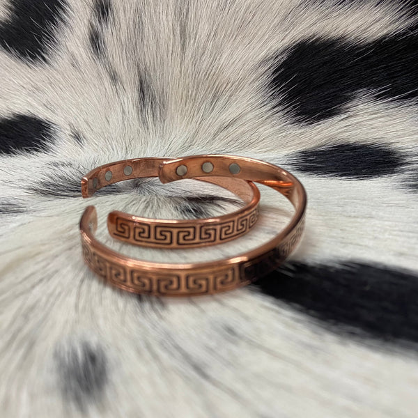 Magnetic Copper Cuff | Geo – Horse Torque Saddlery