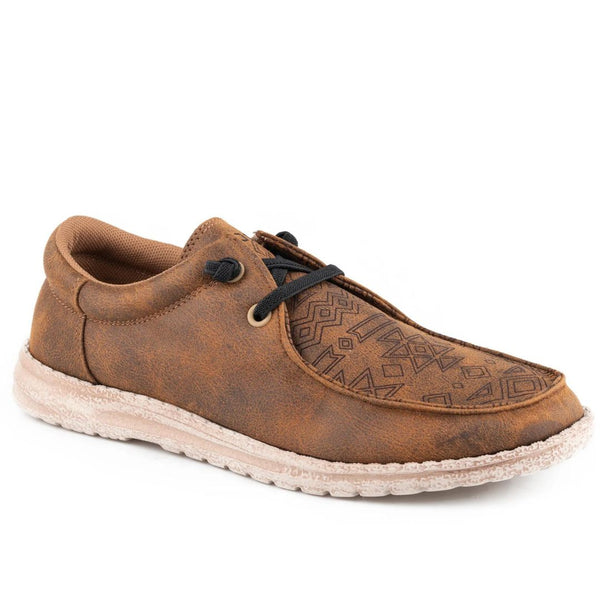 Roper Women's Hang Loose Tan Aztec – Horse Torque Saddlery