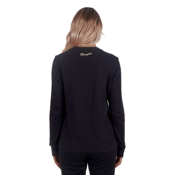 Wrangler Womens Stella Crew Neck Jumper – Horse Torque Saddlery