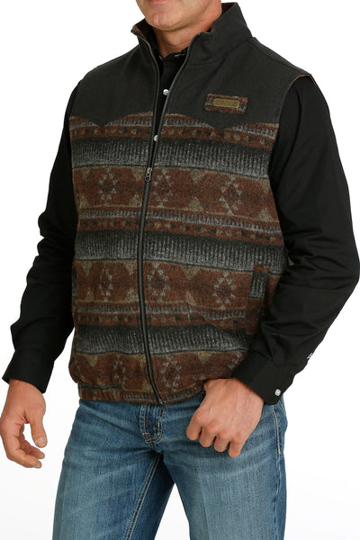 Cinch Mens Wooly Vest | Rust – Horse Torque Saddlery
