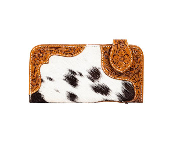 Elkerson Ridge Hand-Tooled Wallet – Horse Torque Saddlery