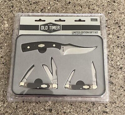Old Timer Limited Edition Gift Set - Three Knives – Horse Torque Saddlery