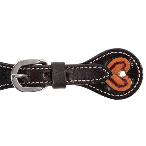 Fort Worth Hearts Spur Straps – Horse Torque Saddlery