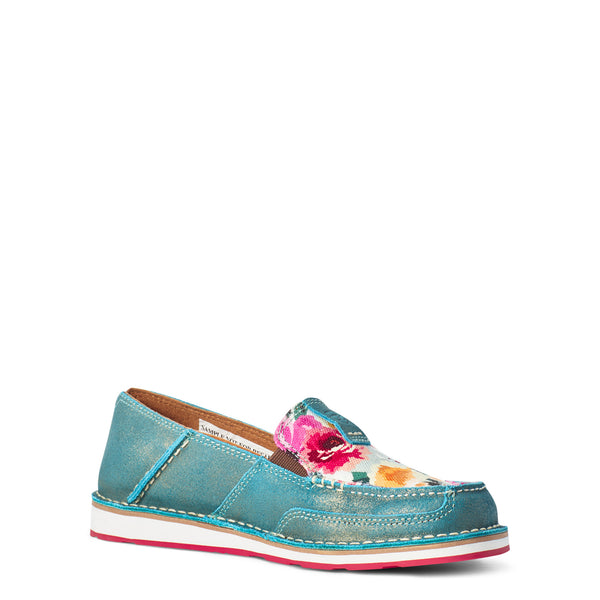 Ariat Blue Floral Print Cruiser - LAST PAIR 6B – Horse Torque Saddlery