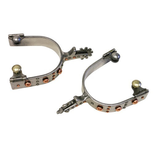 Fort Worth Copper Dot Spurs – Horse Torque Saddlery