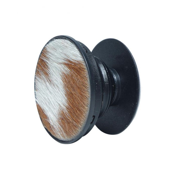 Brown Cowhide Phone Pop Socket – Horse Torque Saddlery