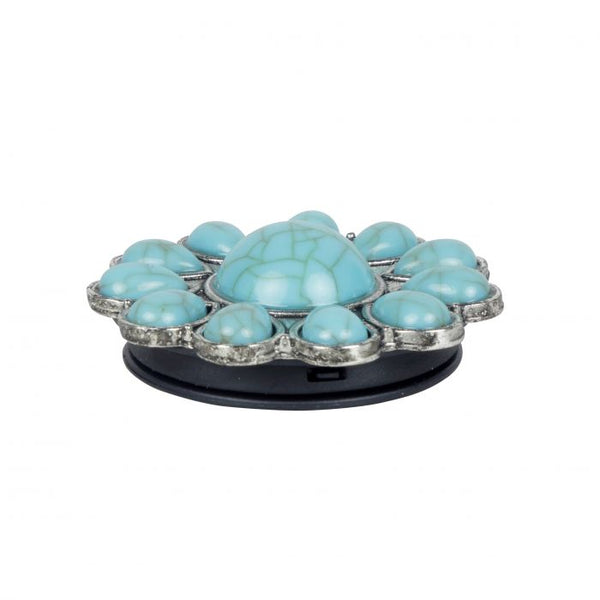 Round Faux Turquoise Stones Phone Pop Socket – Horse Torque Saddlery